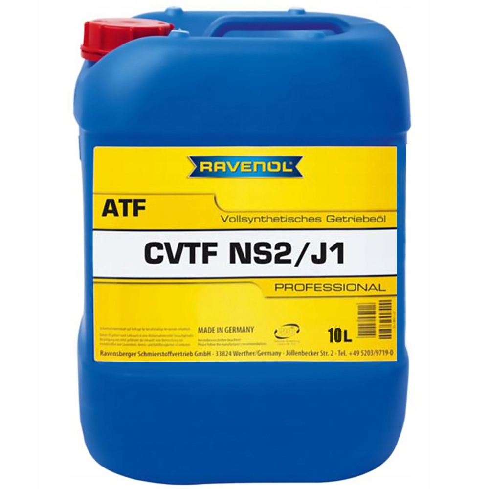 Равенол ATF NS2 / J1 FLUID 10L CVTF купить на Avtoex из Польши в ...