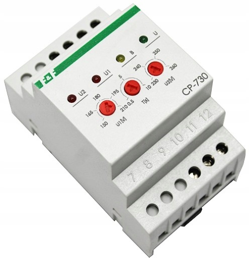F&F CP-730 PRZEKAŹNIK NAPIĘCIOWY NAPIĘCIA 3FAZ 7569900476 - Allegro.pl