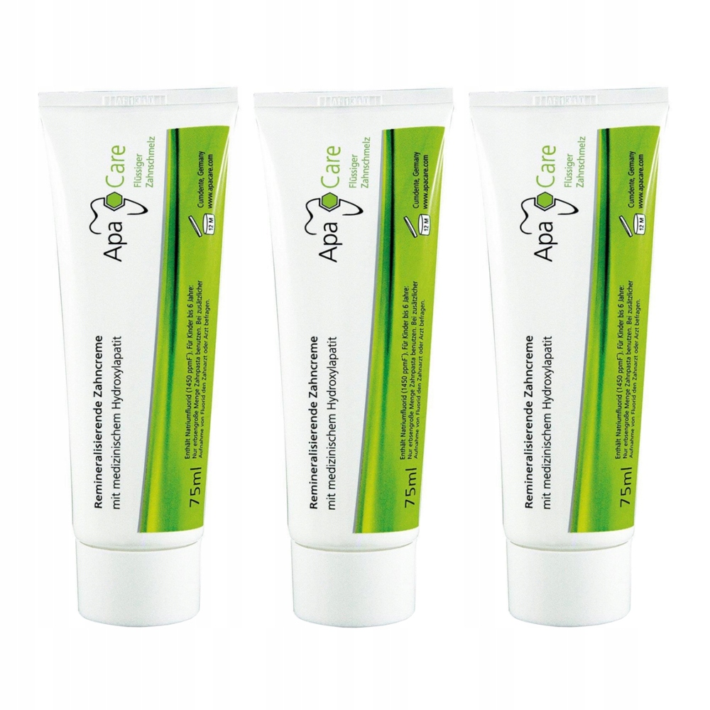 APACARE Remineralizująca pasta do zębów 75 ml (4260149350107) • Cena ...