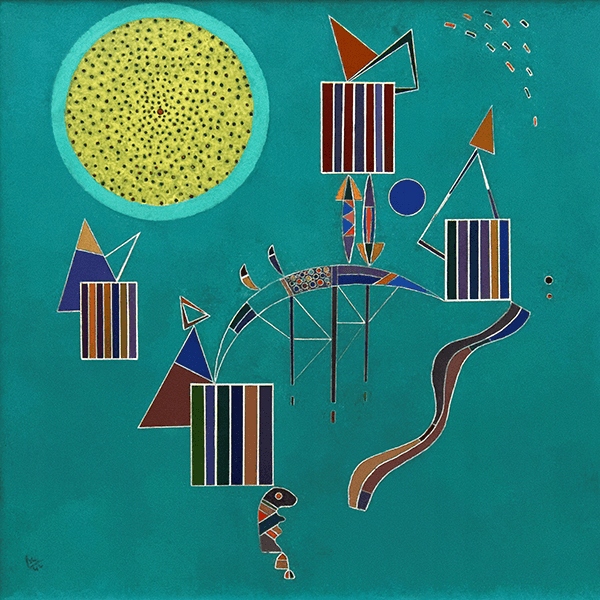 Obraz An intimate party - Wassily Kandinsky 45x45 • Cena, Opinie ...