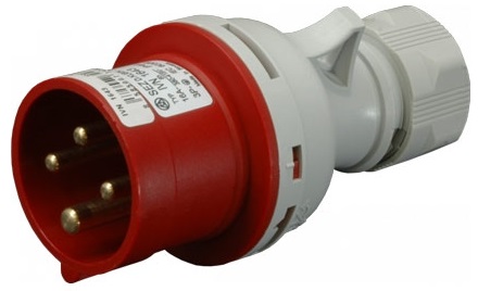 WTYCZKA SIŁOWA STAŁA IP44 32A 4P 400V SEZ (8585007345795) • Cena ...