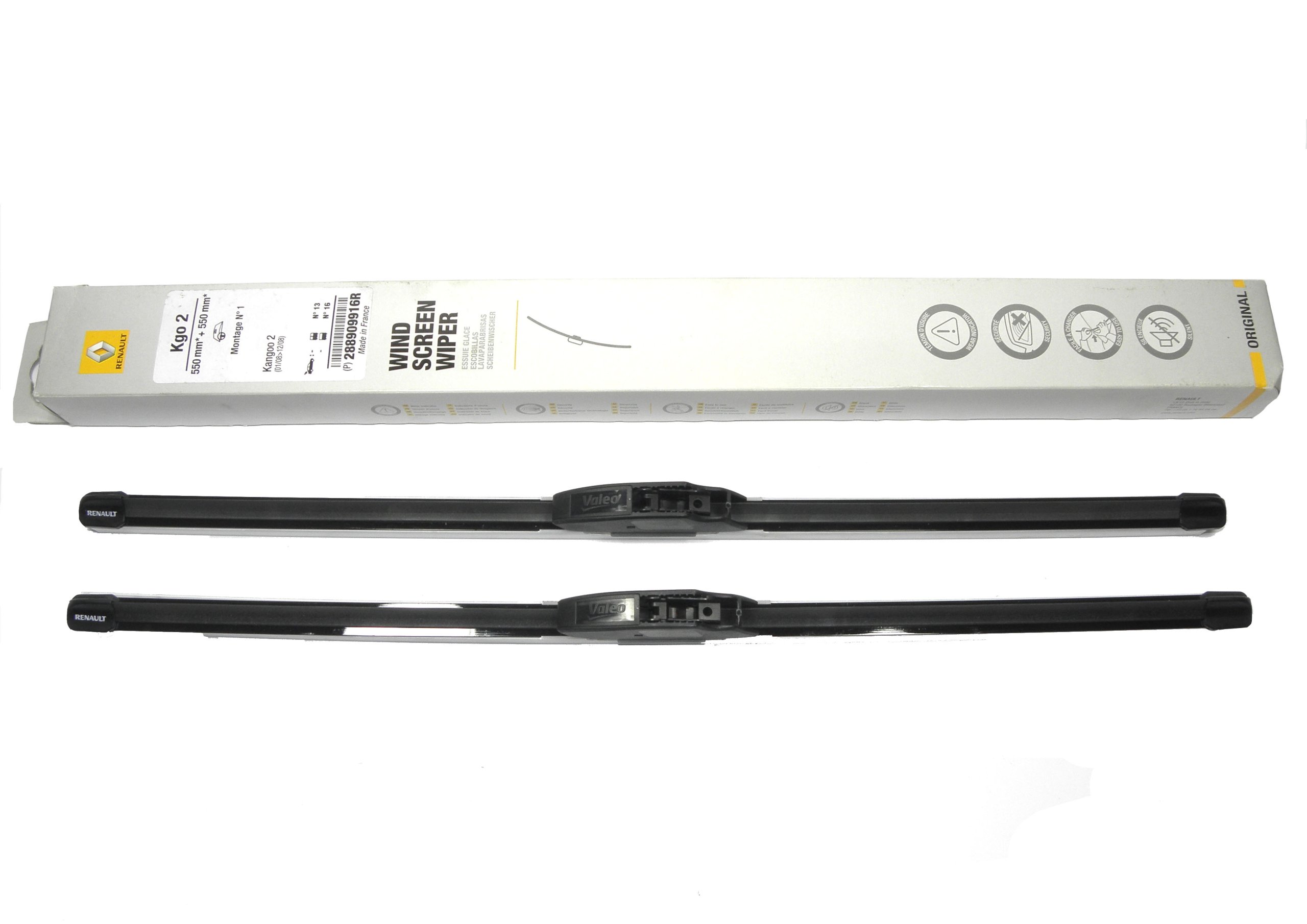 WYCIERACZKI PIÓRA RENAULT KANGOO II ORYGINAŁ 8717613054901 za z ...