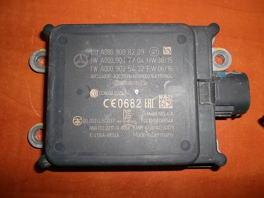 MERCEDES A0009008209 A0009017704 DYSTRONIC RADAR A0009008209 DYSTORNIC ...