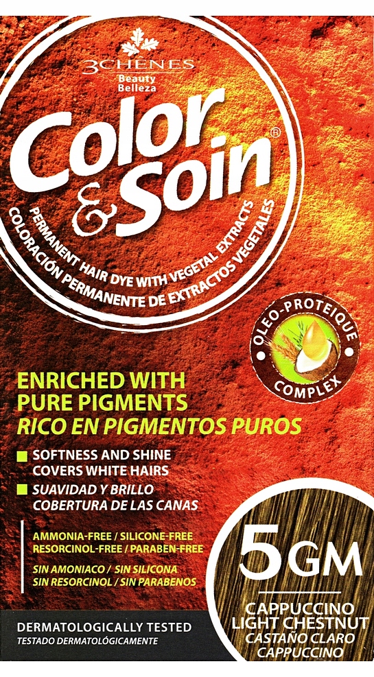 COLOR & SOIN - Farba Do Włosów - KOLOR 5GM (3525722016803) • Cena ...