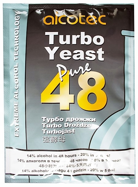 Drożdże Alcotec 48 Turbo Pure 135 g (5031174310485) • Cena, Opinie • Drożdże 10761425385 • Allegro