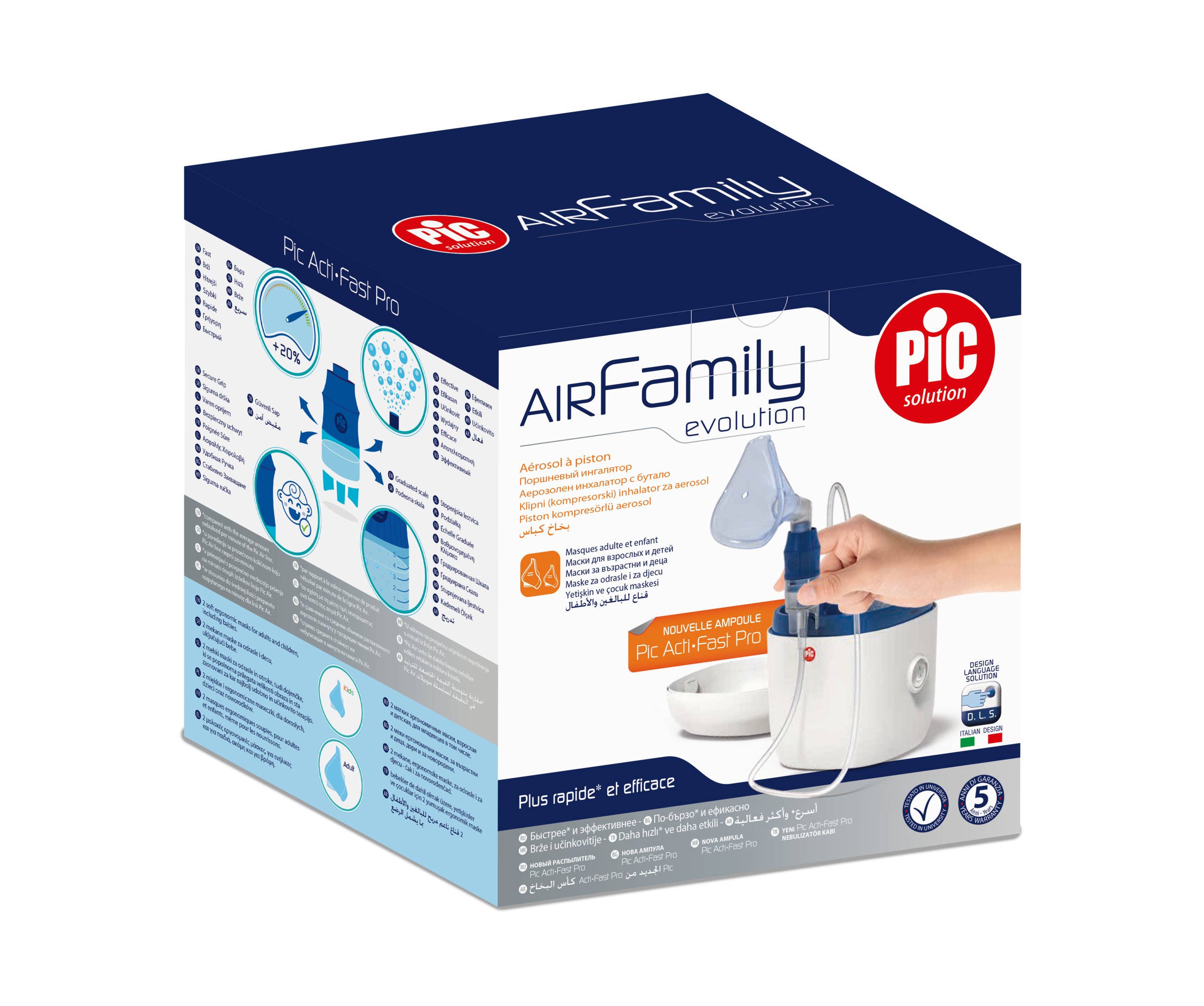 Inhalator PiC Air Family Evolution gwarancja 5 lat (8058090009559 ...