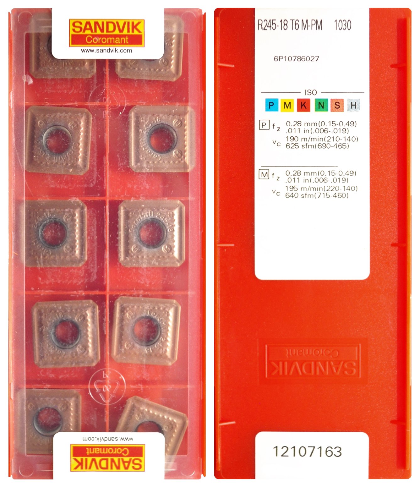 Купить ПЛАСТИНА R245 18T6 M-PM 1030 SANDVIK: отзывы, фото и ...