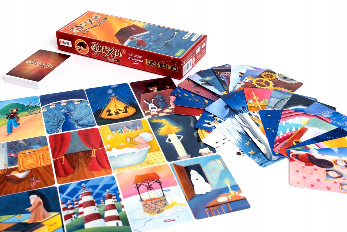 DIXIT 2 : PRZYGODY DODATEK REBEL - 59,90 zł - 6713422906 - Allegro.pl