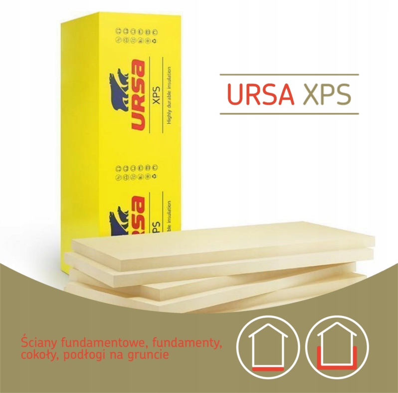 STYRODUR XPS URSA STYROPIAN EKSTRUDOWANY 50mm m2 (8435062277886) • Cena ...