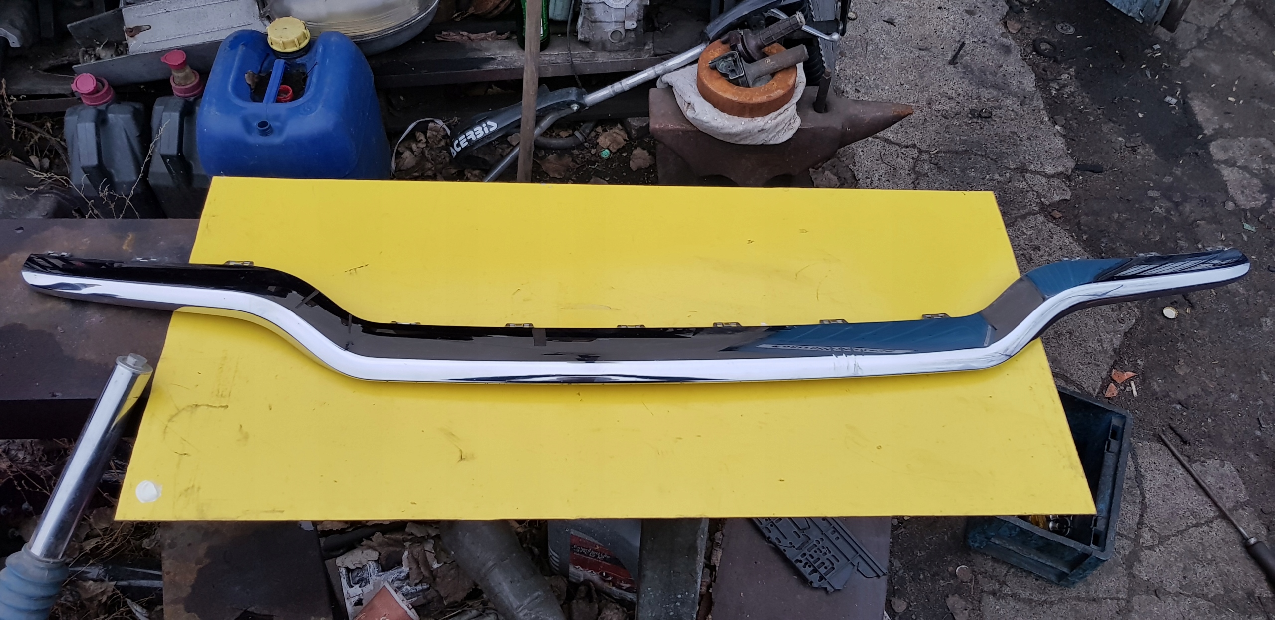 MERCEDES ML W166 - CHROM ZDERZAKA TYŁ A1668852374 za 99.99PLN z Nowa ...