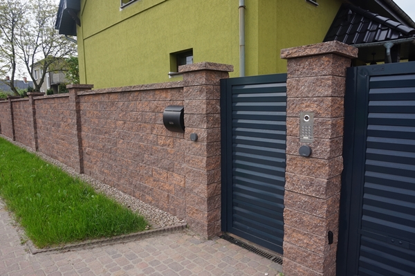 Pletivo, oplotenie - Slap plot S38 16 Mocca