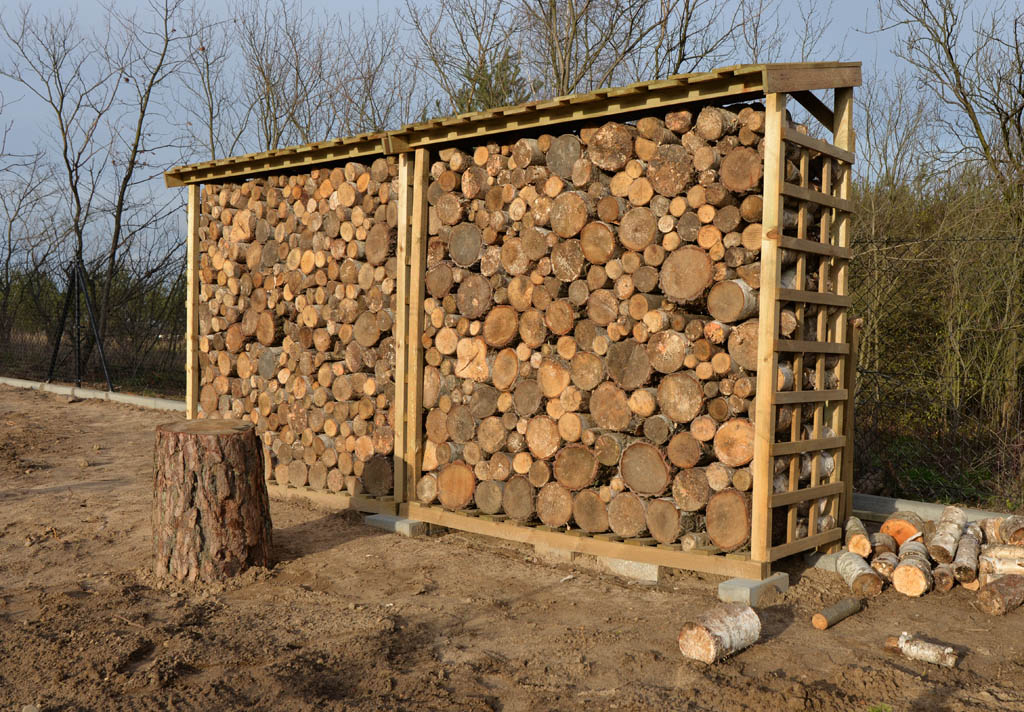 Купить Сарай для сушки дров XXL DREW01 192х185х68 см, цена 7506 ...