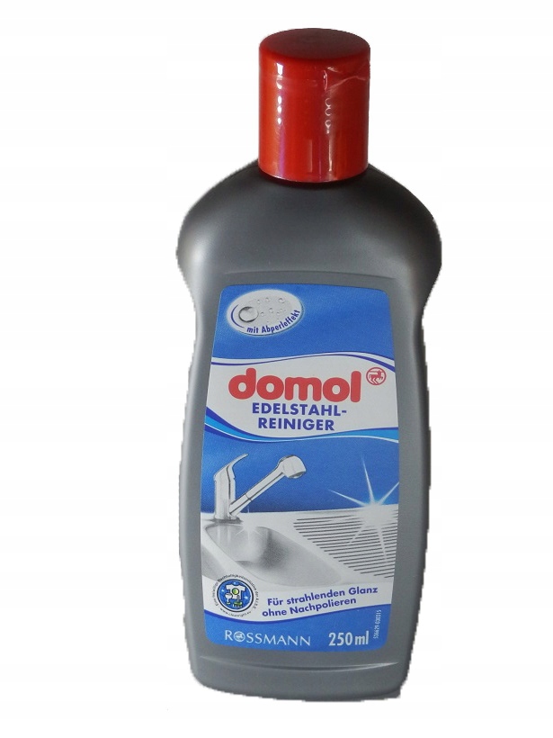 Domol mleczko czyszczenie stali nierdzewnej i okapów 0,25l ...