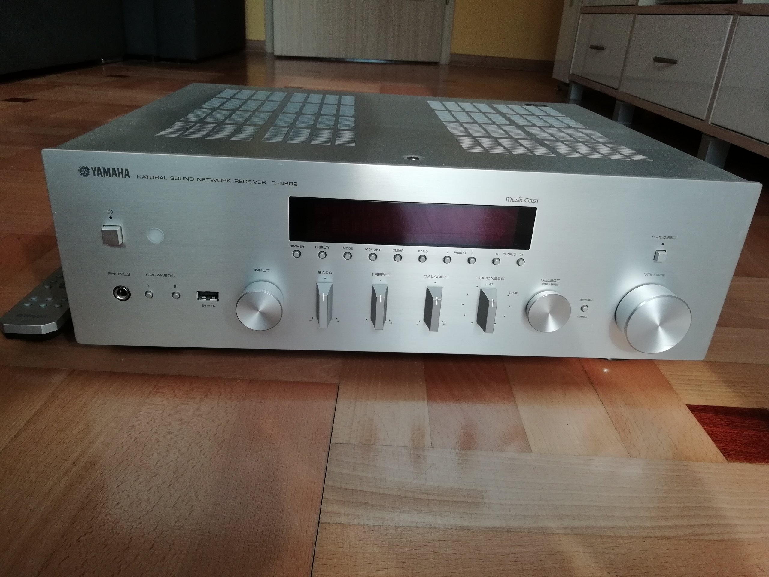 Amplituner Yamaha R-N602 MusicCast WiFi BCM 1zł - 7364035081 ...
