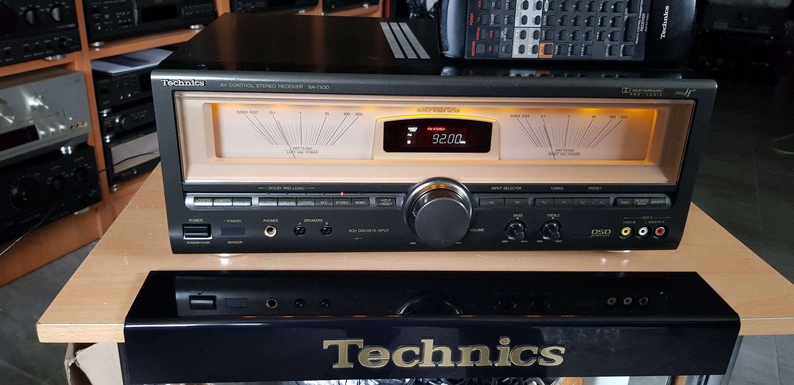 AMPLITUNER TECHNICS SA-TX30 UNIKAT PILOT ORYGINAŁ! - 7182617586 - oficjalne archiwum allegro