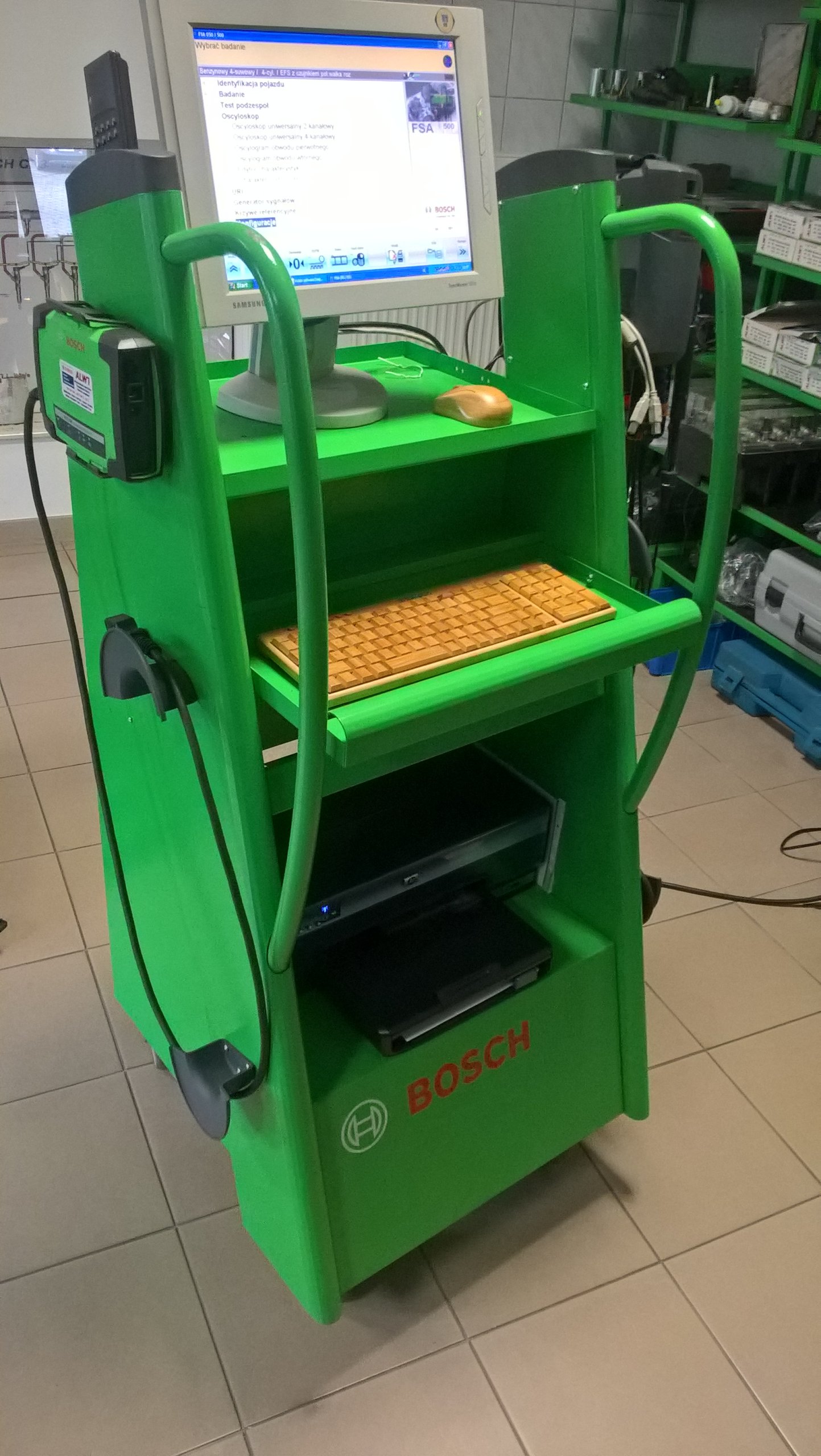 FSA 500 BOSCH KTS 560 oscyloskop i tester usterek - 7254675204 ...