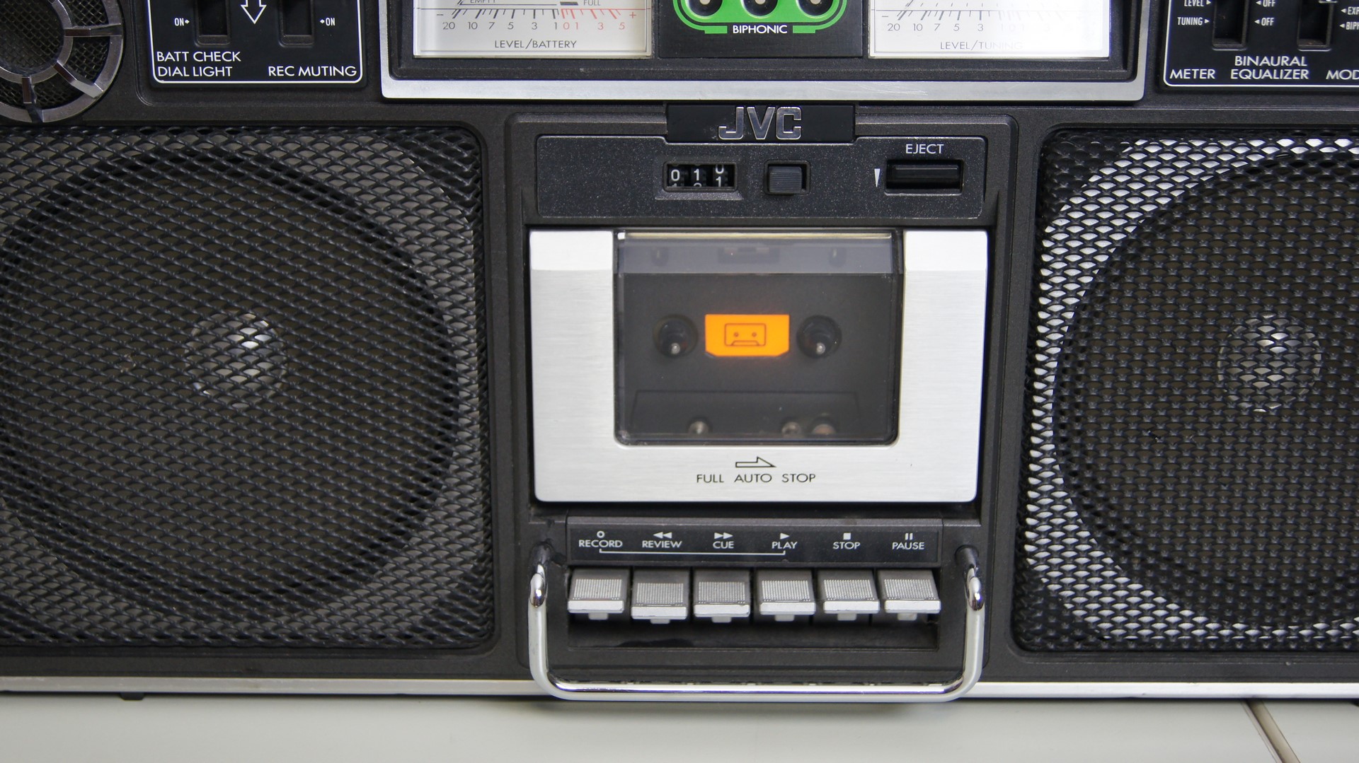 Duży Radiomagnetofon JVC Biphonic RC-838L JAPAN!!! - 7115969550 ...