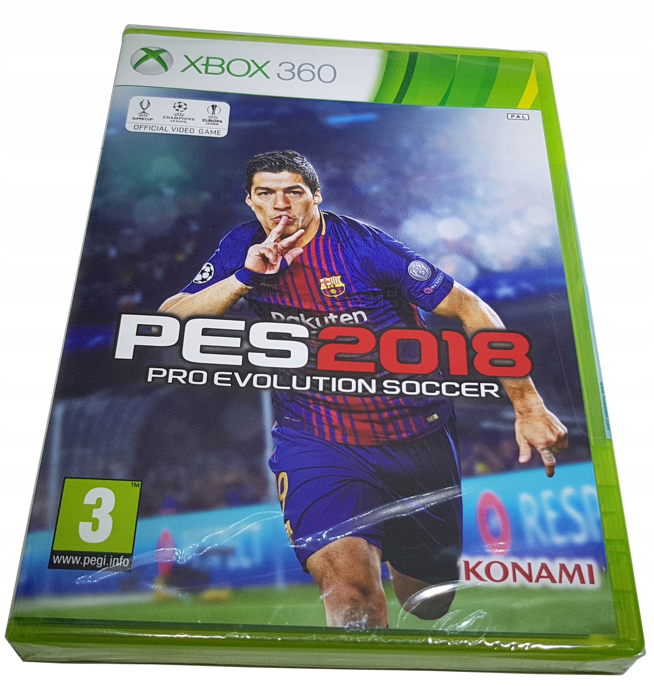 PES 18 PRO EVOLUTION SOCCER 2018 PES18 XBOX 360 - 6950731825 ...