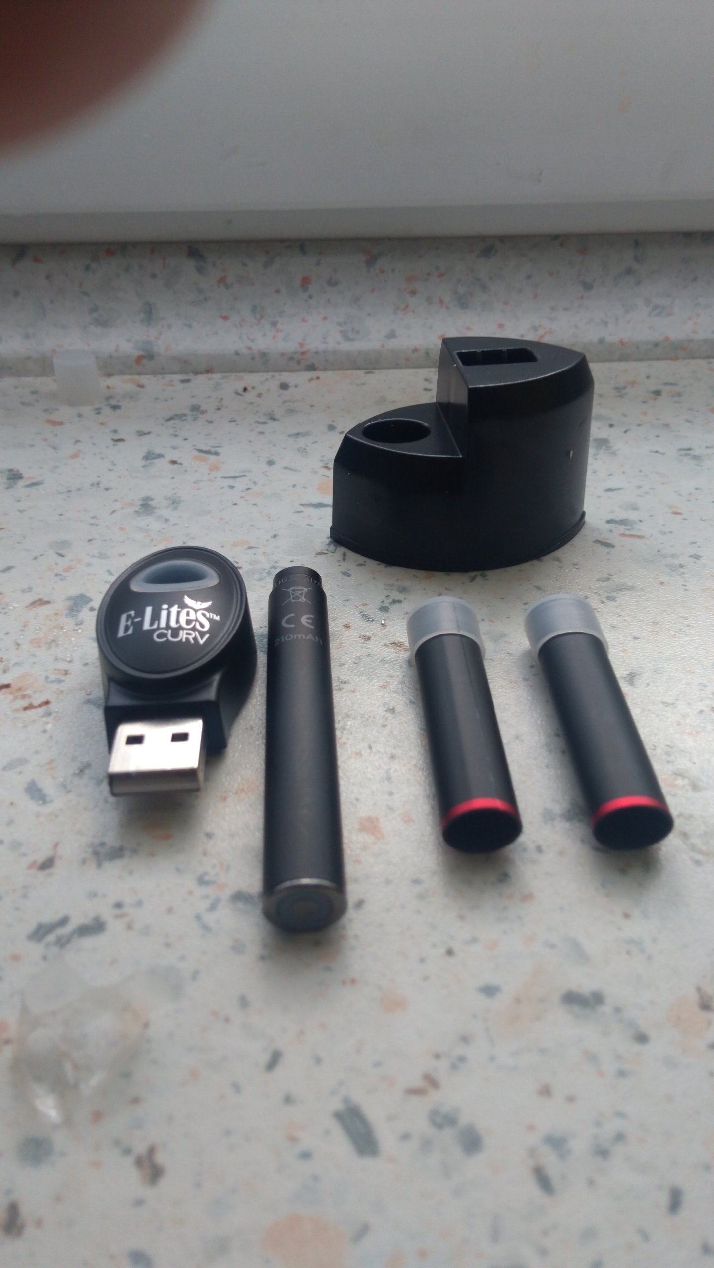 E-lites Curv E-papieros + ładowarka + 2 wkłady - 7394933821 - oficjalne ...