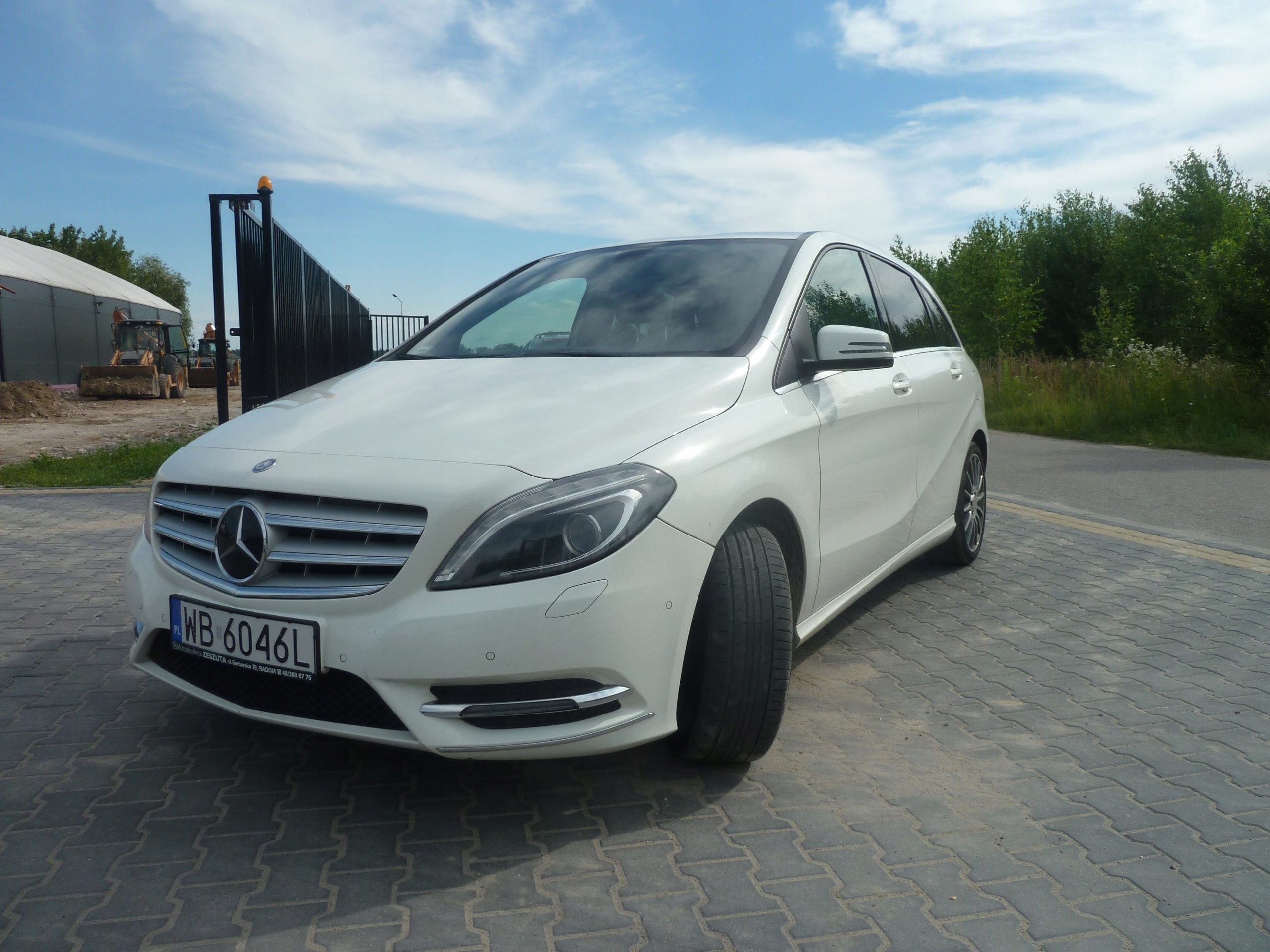 Mercedes-Benz Klasa B W246 - 7432539872 - oficjalne archiwum allegro