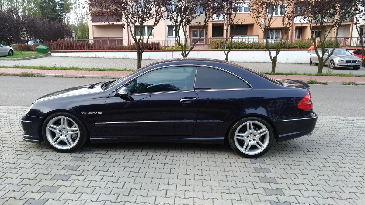 Mercedes Benz CLK (W209) 55 AMG - 7096921686 - oficjalne archiwum allegro