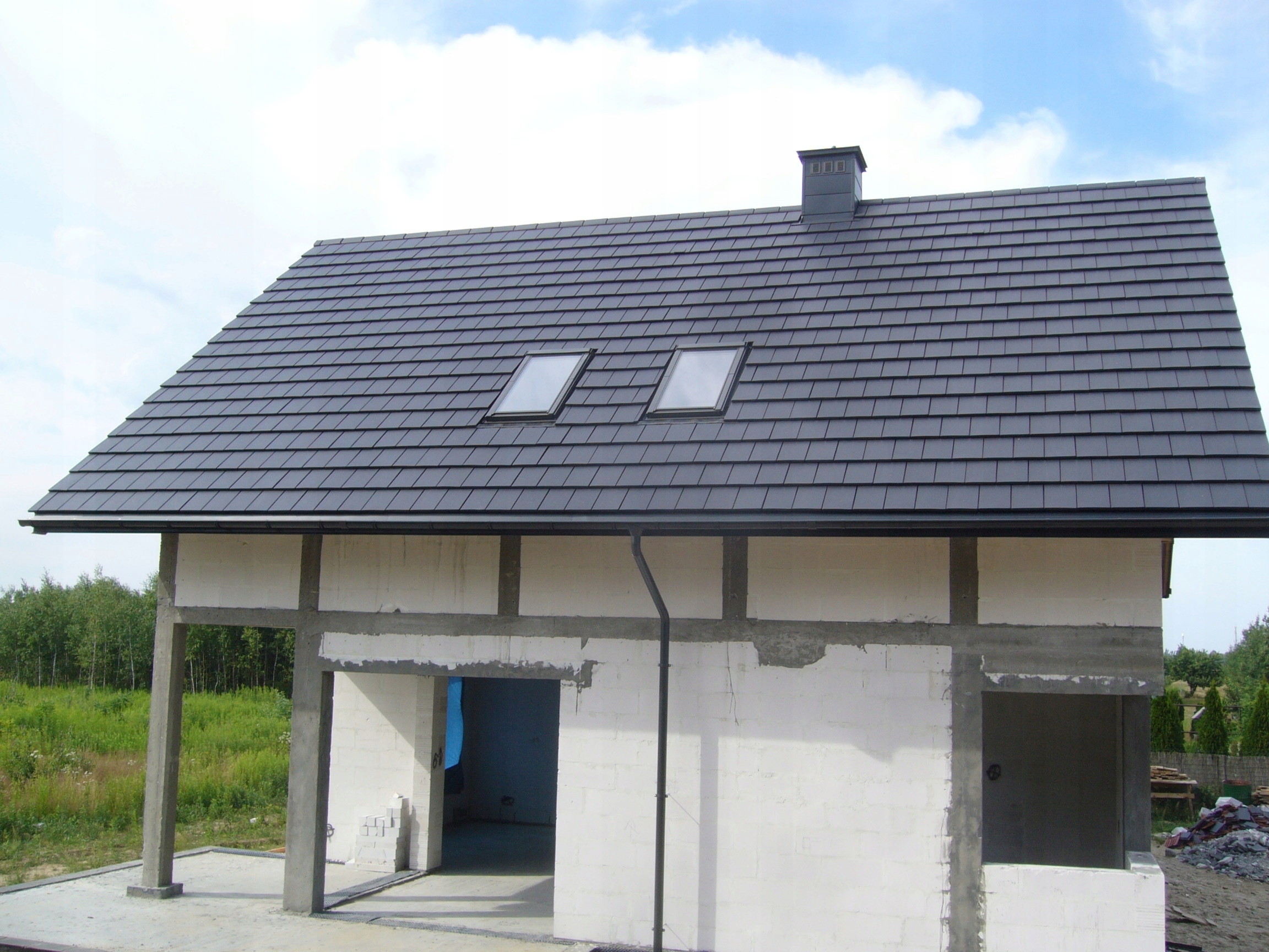 Dachówka płaska Koramic Orea 9 antracyt, Pruszków - 7470708880 ...