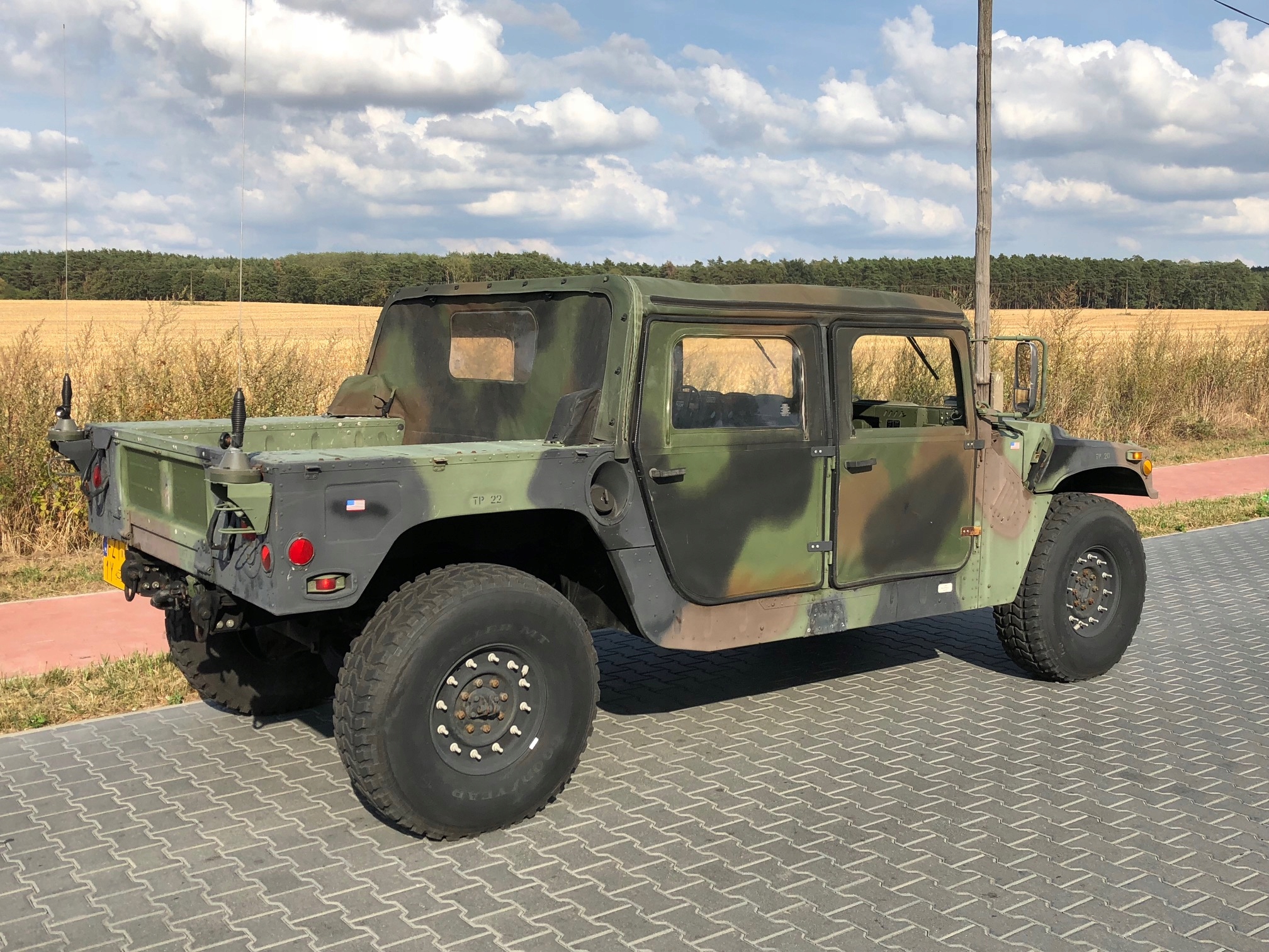 AM GENERAL HUMVEE HMMWV Hummer H1 prosto z Texasu - 7619034699 ...
