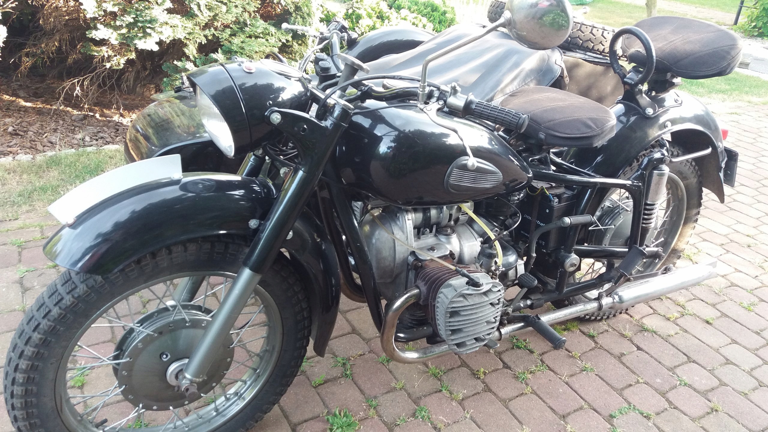 K 750 DNIEPR M72 MOTOCYKL Z WÓZKIEM BOCZNYM KOSZEM - 7407268137 ...