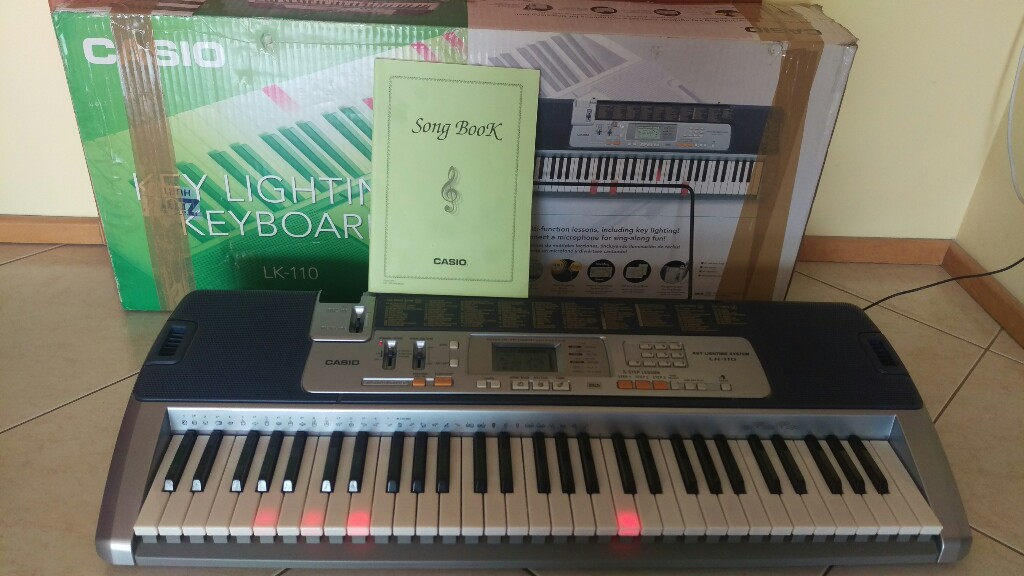 Keyboard Casio Lk-110 podświetlane klawisze - 7212970343 - oficjalne ...