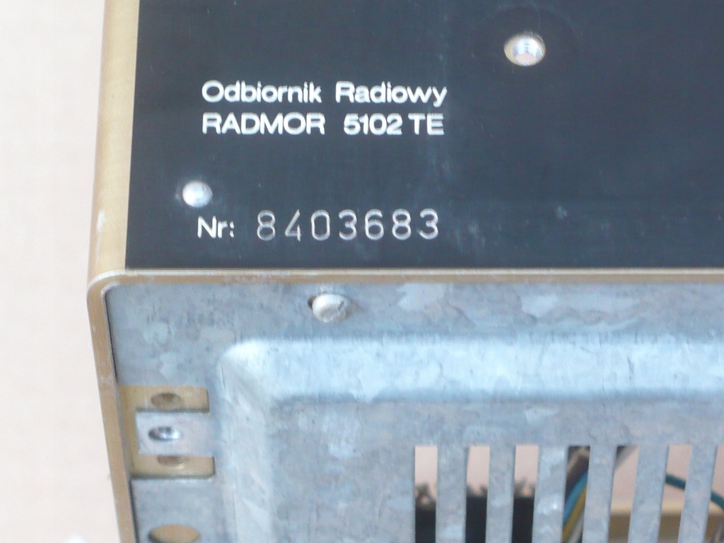 AMPLITUNER UNITRA RADMOR 5102 TE - CHASSIS STELAŻ - 7698597245 ...