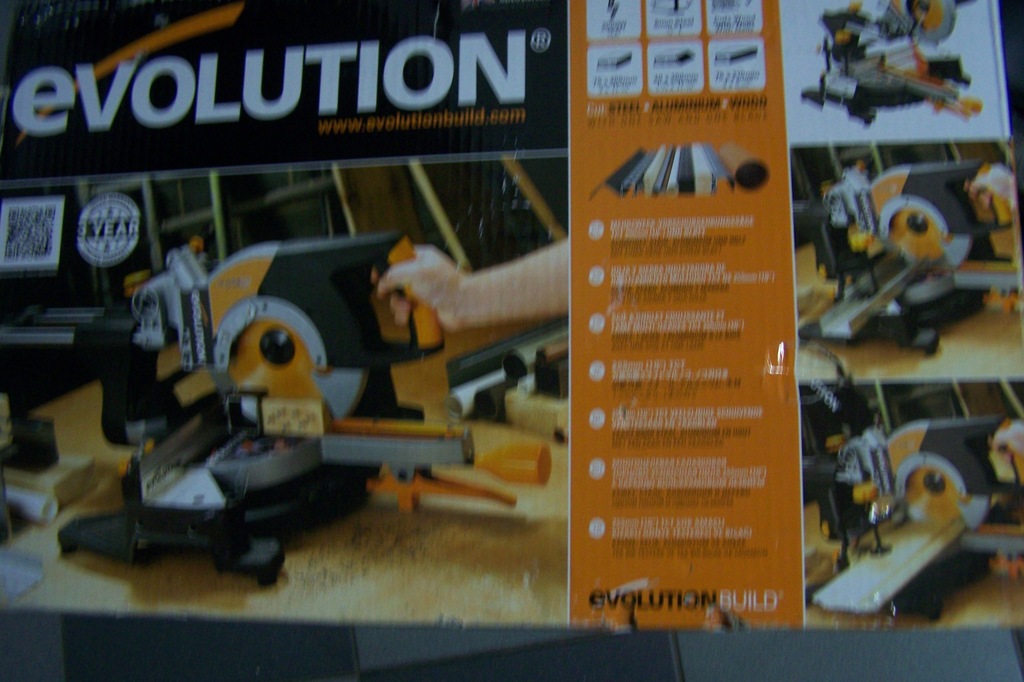 PIŁA UKOŚNICA do STALI EVOLUTION RAGE3-S 255 mm - 7352203409 ...