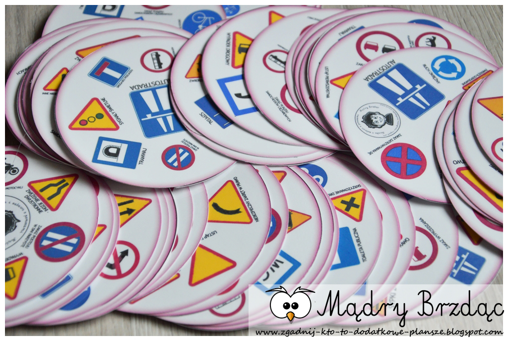 Gra DOBLE DOUBLE 57 kart - ZNAKI DROGOWE * nauka - 7293123221 - oficjalne archiwum Allegro