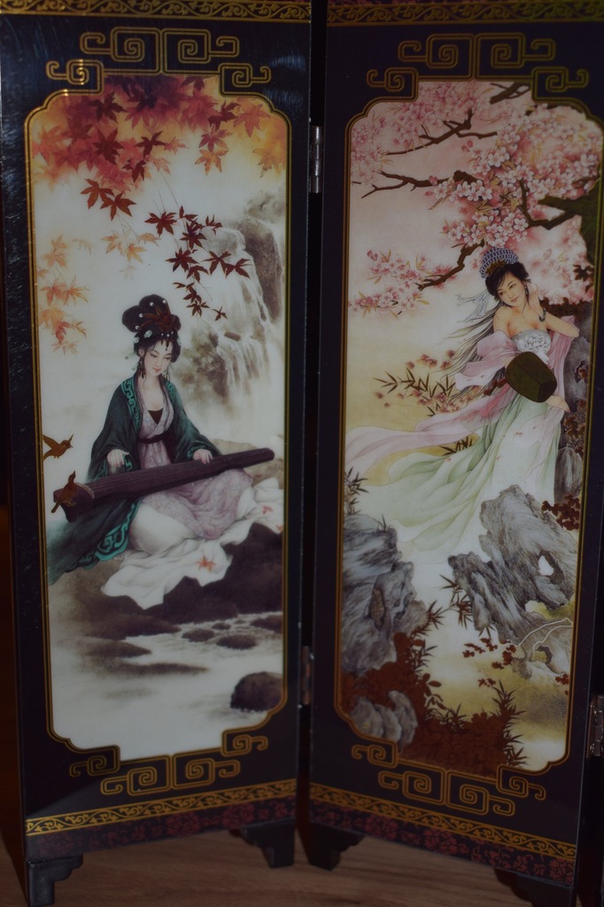 Wyjątkowy chiński parawan - 7097814955 - oficjalne archiwum Allegro