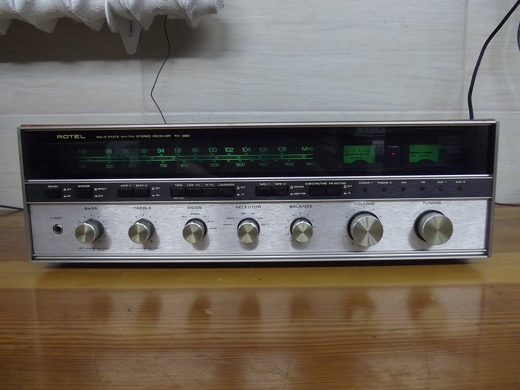ROTEL RX-800 SUPER VINTAGE !!! LEGNICA - 7190602977 - oficjalne ...