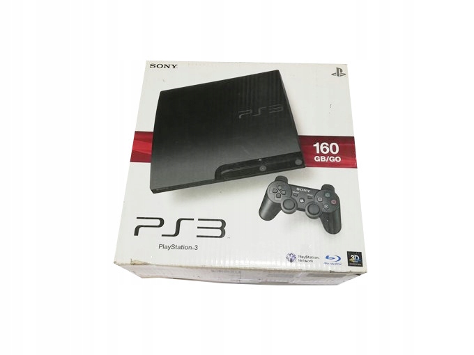 KONSOLA SONY PLAYSTATION 3 CECH-3004B +6 GIER PAD - 7758922917 ...