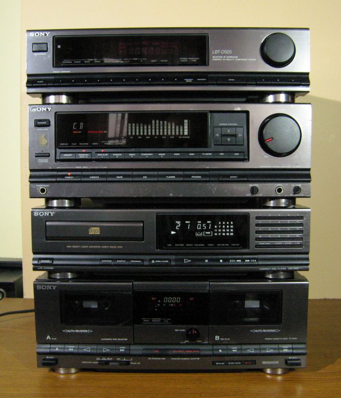 SONY LBT-D505 ELEGANCKI DUŻY ZESTAW STEREO PILOT - 7101279476 ...