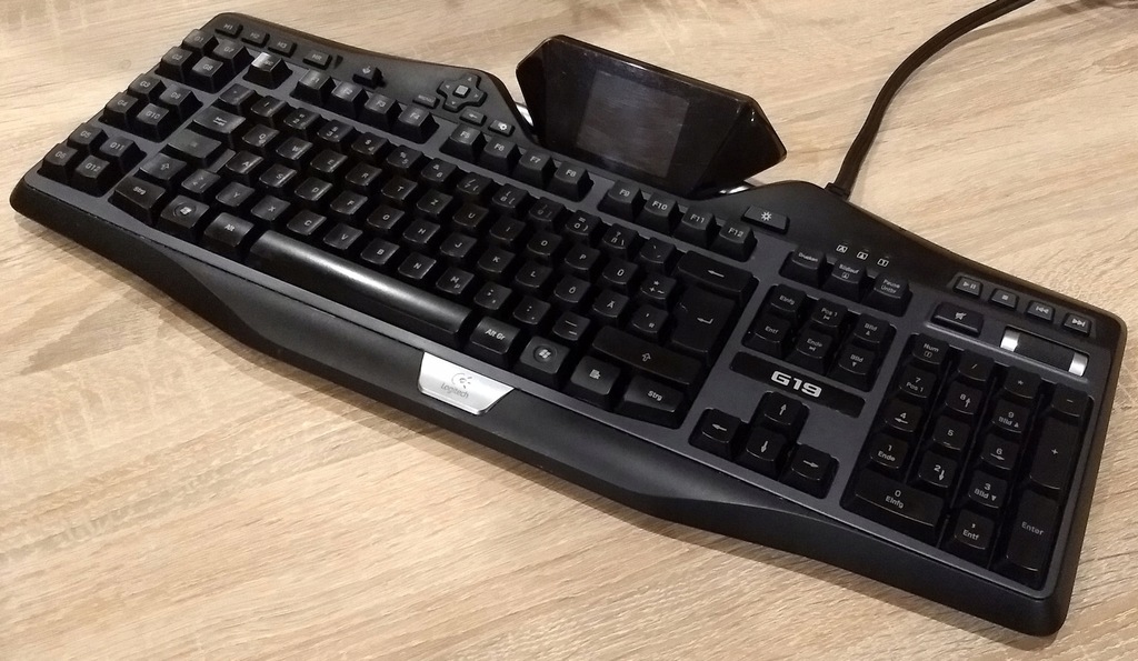 Logitech G19 Gamingowa klawiatura z wyświetlaczem - 7652740181 ...