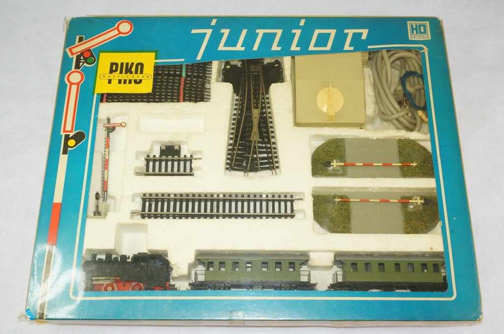 Zestaw H0 PIKO Junior / tabor + tory + akcesoria - 7253534590 - oficjalne archiwum Allegro
