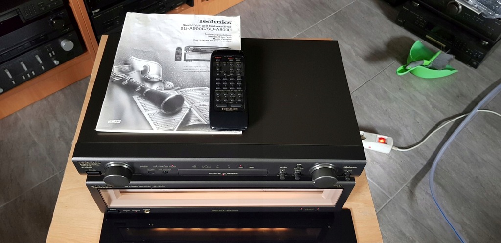 WZMACNIACZ TECHNICS SU-C800U+SE-A900S REFERENCE GW - 7512294809 - oficjalne archiwum Allegro