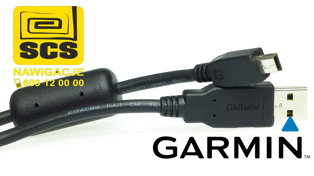 Oryginalny Przewód mini USB nawigacji GPS Garmin - 6906250212 ...