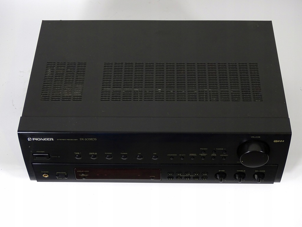 PIONEER SX-203 RDS AMPLITUNER - 7722398184 - oficjalne archiwum Allegro