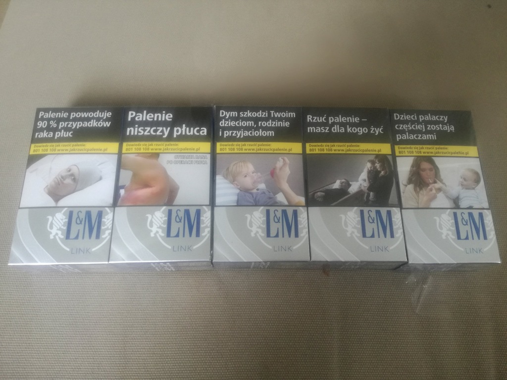Papierosy LM Link Blue cały karton - 7317647744 - oficjalne archiwum ...