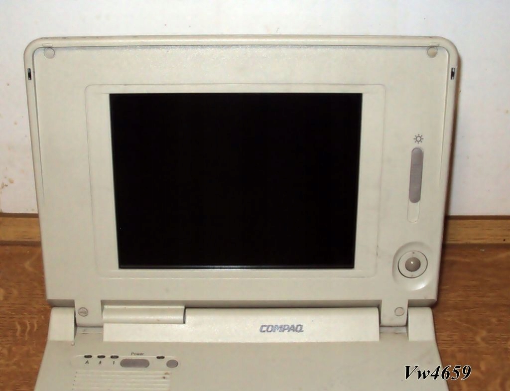 STARY LAPTOP COMPAQ LTE ELITE 4/40CX (1989 rok) - 7683543504 ...