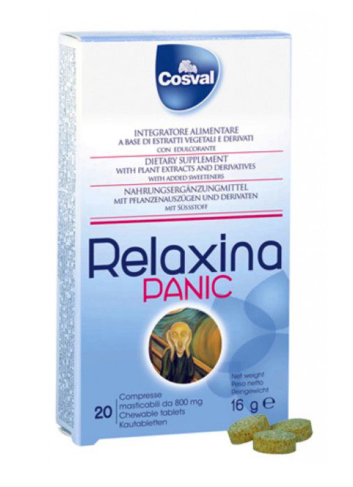 Cosval likwiduje napięcie stres RELAXINA PANIC 20 - 6558483217 ...
