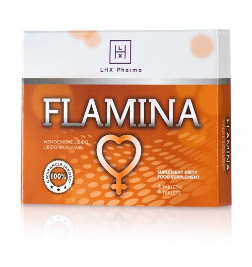 FLAMINA 4 TABLETKI MOCNE NA LIBIDO DLA KOBIET - 6993747658 - oficjalne ...