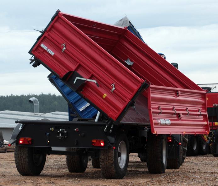 Przyczepa PALETOWA Dwuosiowa 8T METAL-FACH T-711/1 - 7272365831 - oficjalne archiwum Allegro