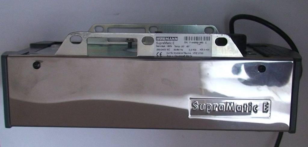 Napęd, głowica bramy garażu Hörmann SupraMatic E2 - 7188789537 - oficjalne archiwum Allegro
