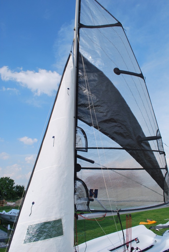 Łódź żaglowa żaglówka Topper Topaz Vibe 3,80m (1) - 6873640036 ...