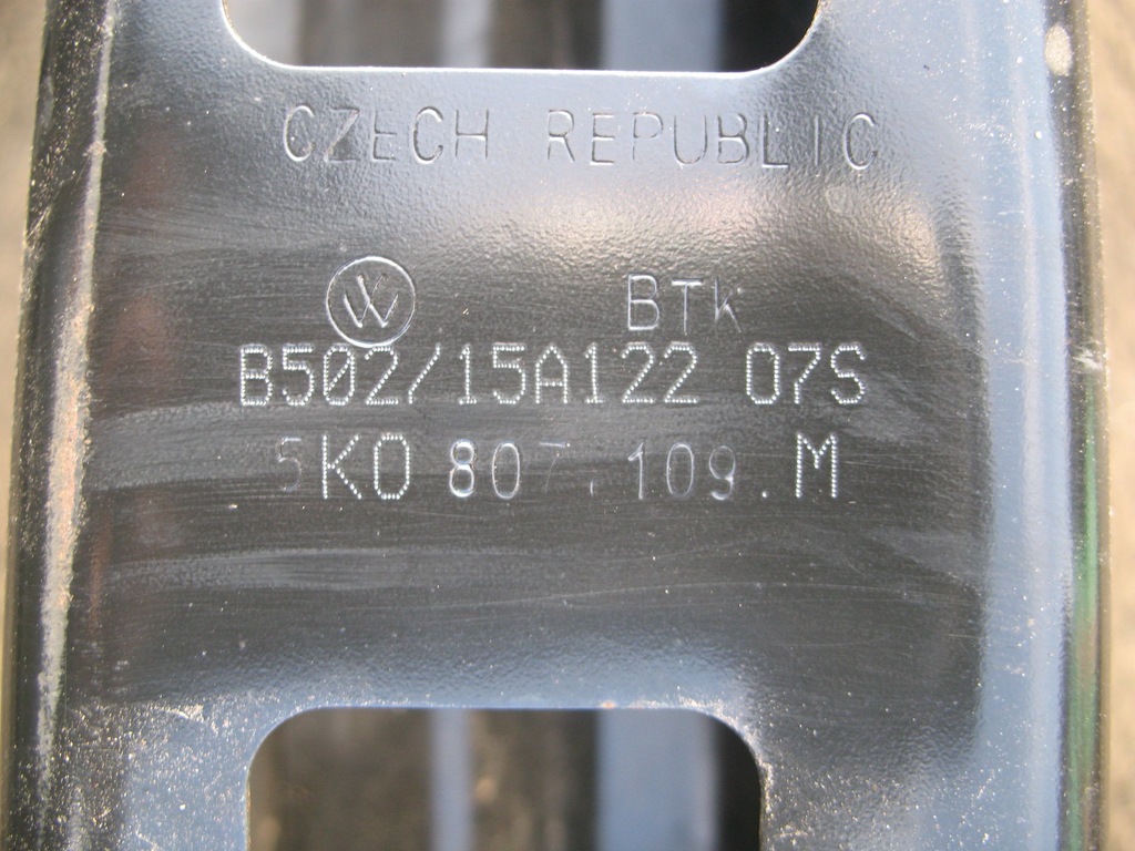 GOLF VI 5K0 2011 r-belka przednia 5K0807109M - 7230253556 - oficjalne ...