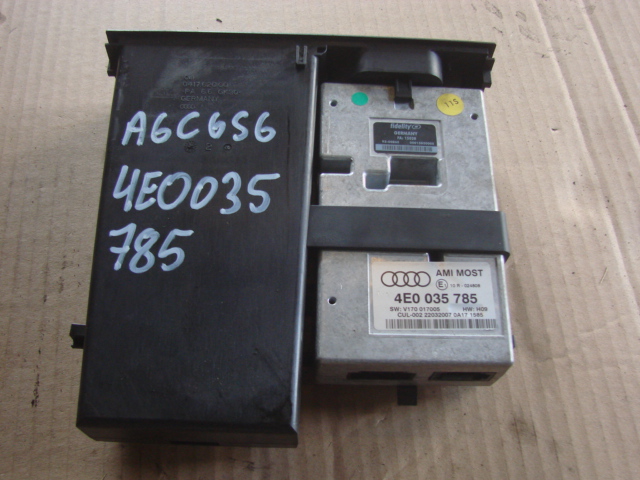 AUDI A6 C6 S6 MODUŁ MUSIC INTERFACE AMI 4E0035785 - 6831224129 - oficjalne archiwum Allegro